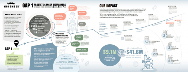 Movember Global Action Plan infographic - Crealo Design